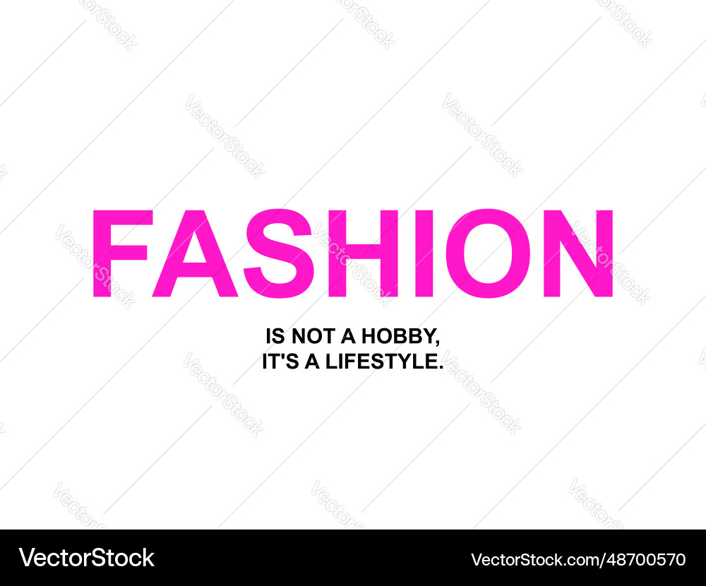 Typography slogan for t shirt printing phrase Vector Image