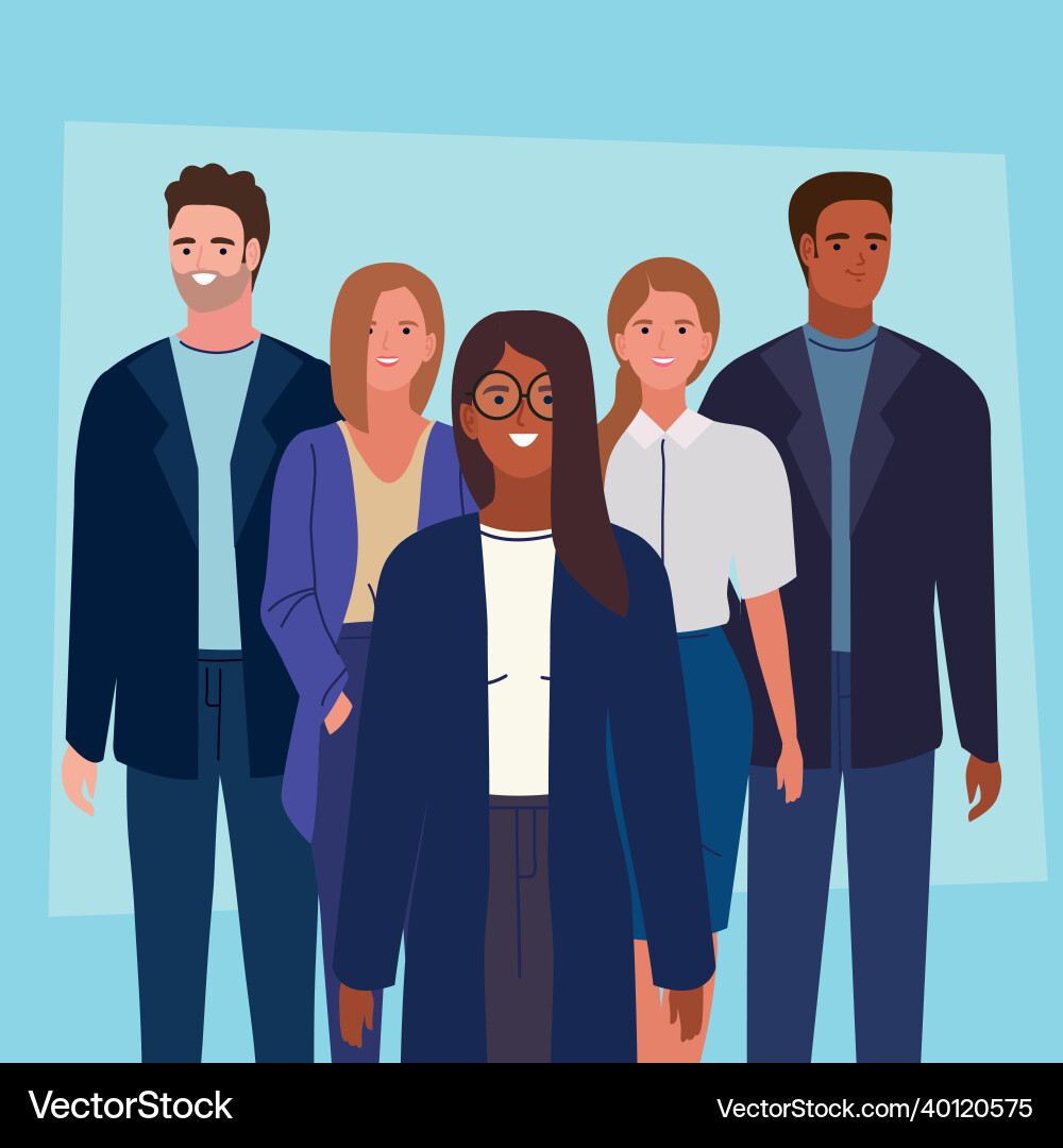 Business people meeting Royalty Free Vector Image