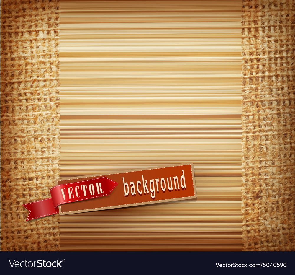 Background texture burlap Royalty Free Vector Image