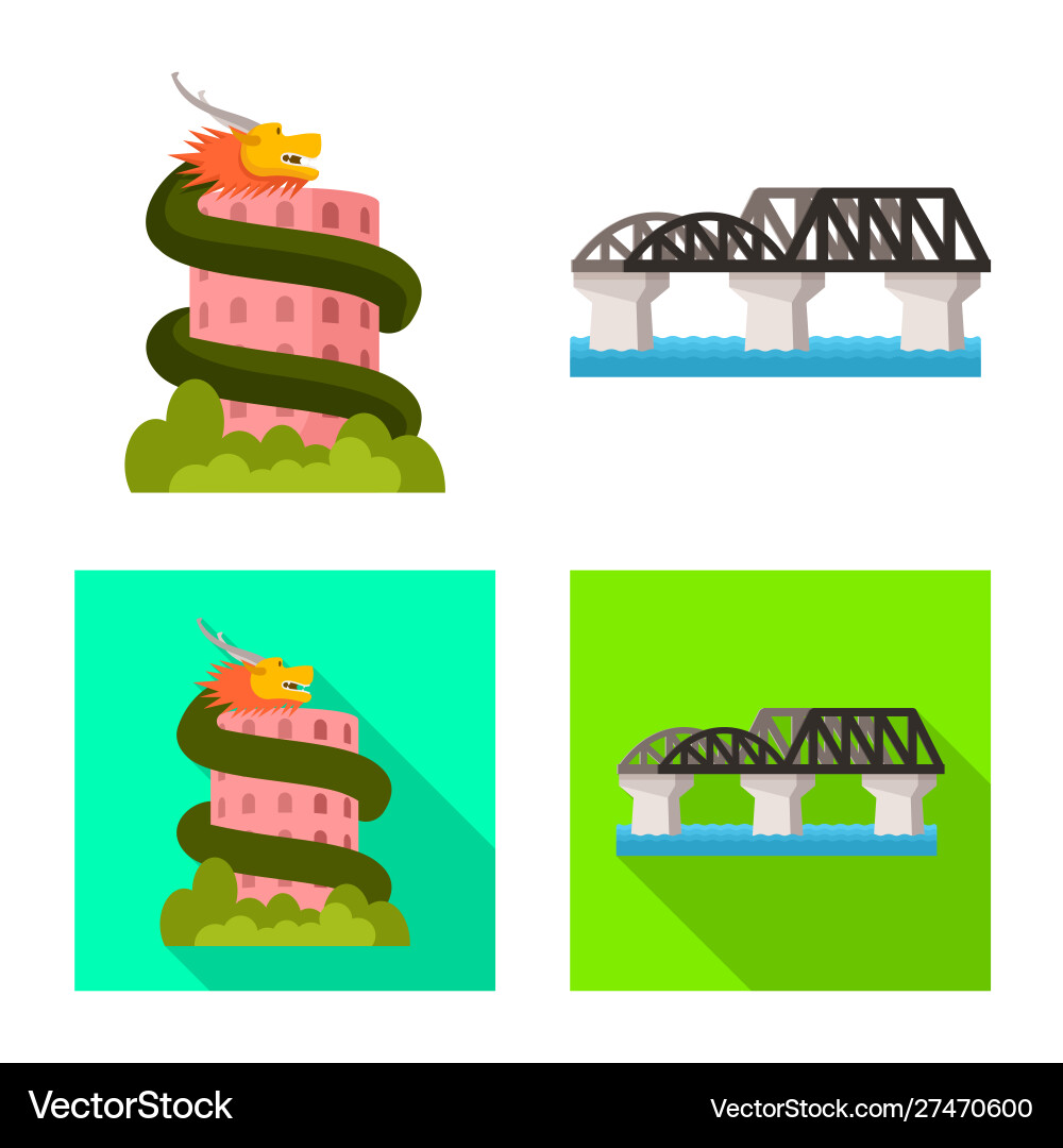 Design journey and exotic symbol Royalty Free Vector Image