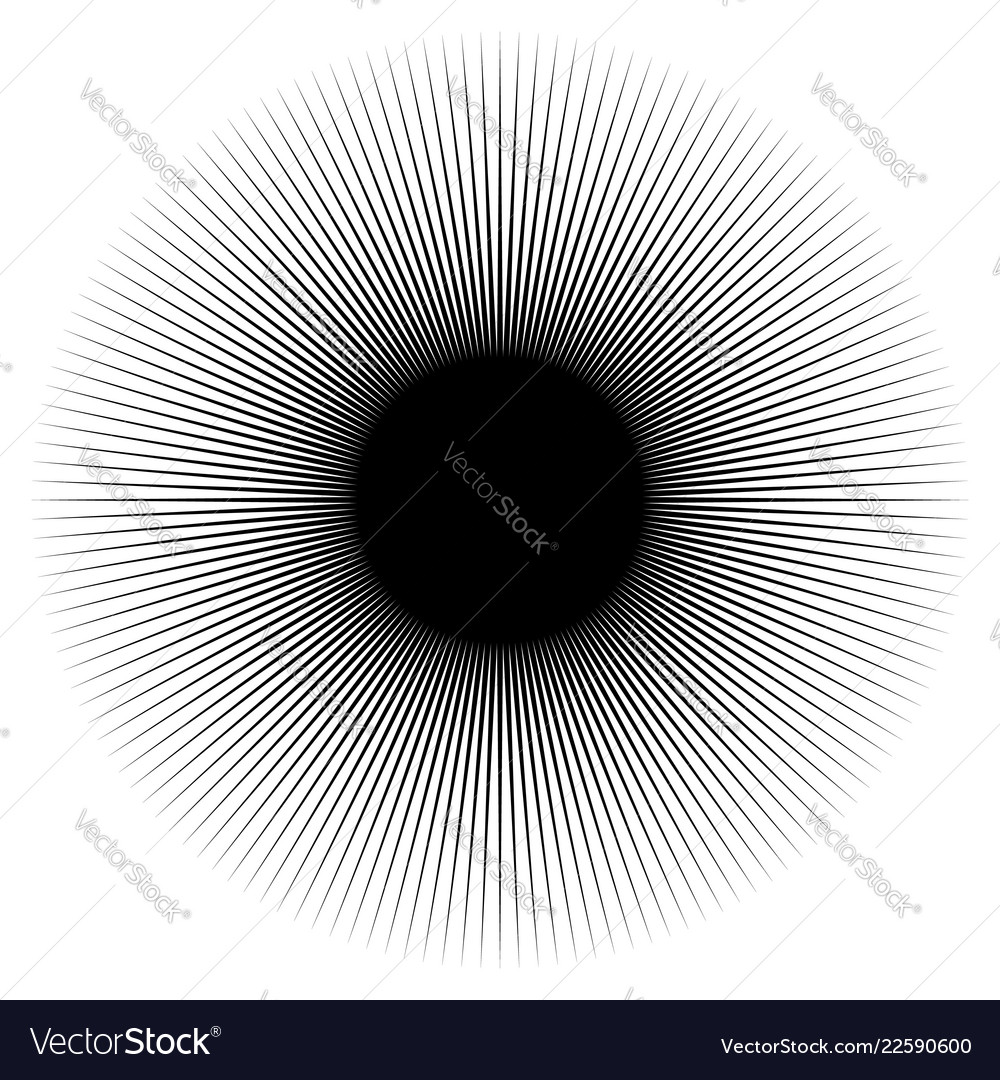 Dynamic lines pattern comic lines spreading from Vector Image
