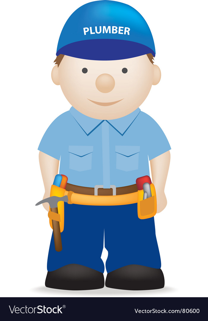 Plumber Royalty Free Vector Image - VectorStock