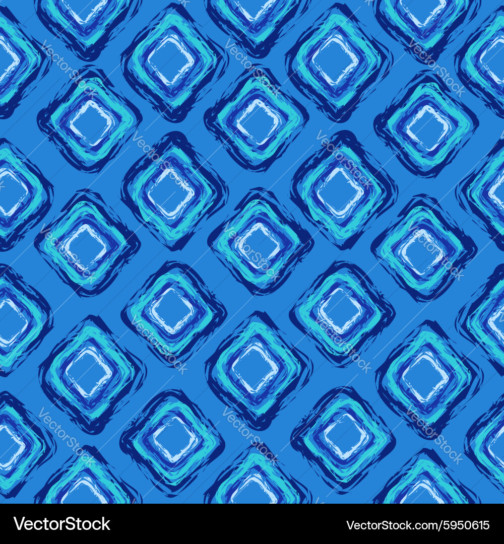 Abstract seamless pattern of rhombus Royalty Free Vector