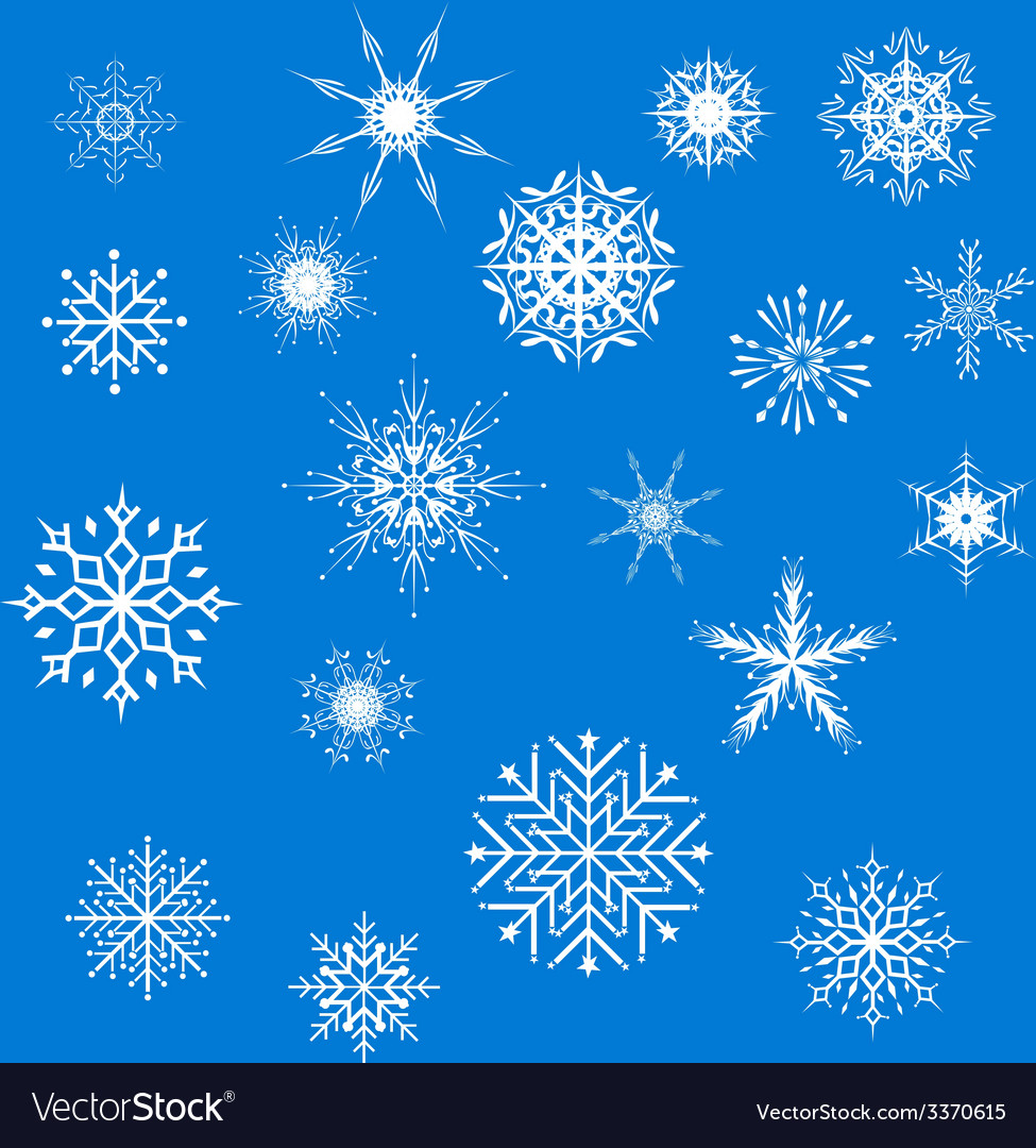 Snowflake Royalty Free Vector Image - VectorStock