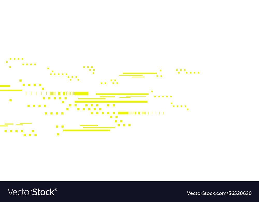 Abstract tech background with simple object Vector Image