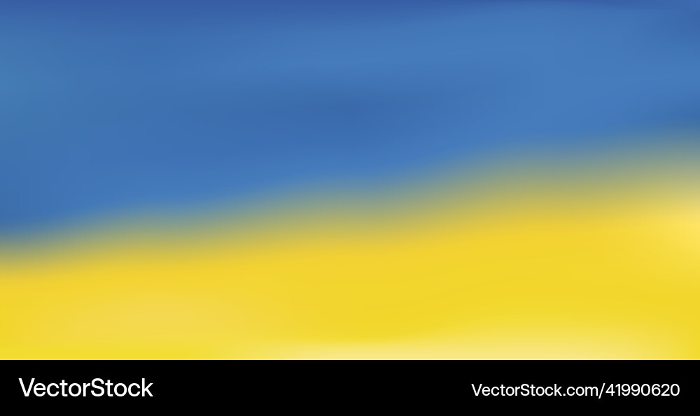 Gradient background blue-orange flag of ukraine Vector Image
