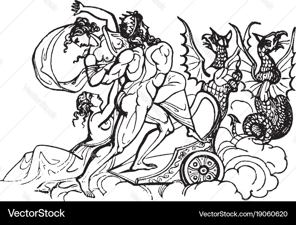 Pluto And Proserpina In The Underworld