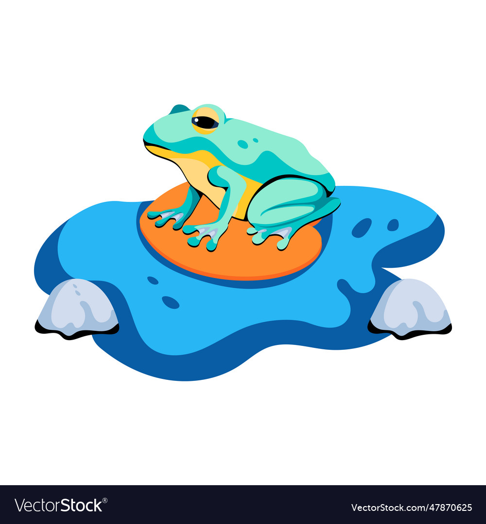 Frog Royalty Free Vector Image - VectorStock