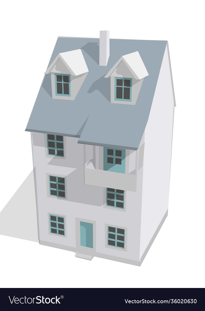 Building Royalty Free Vector Image - VectorStock