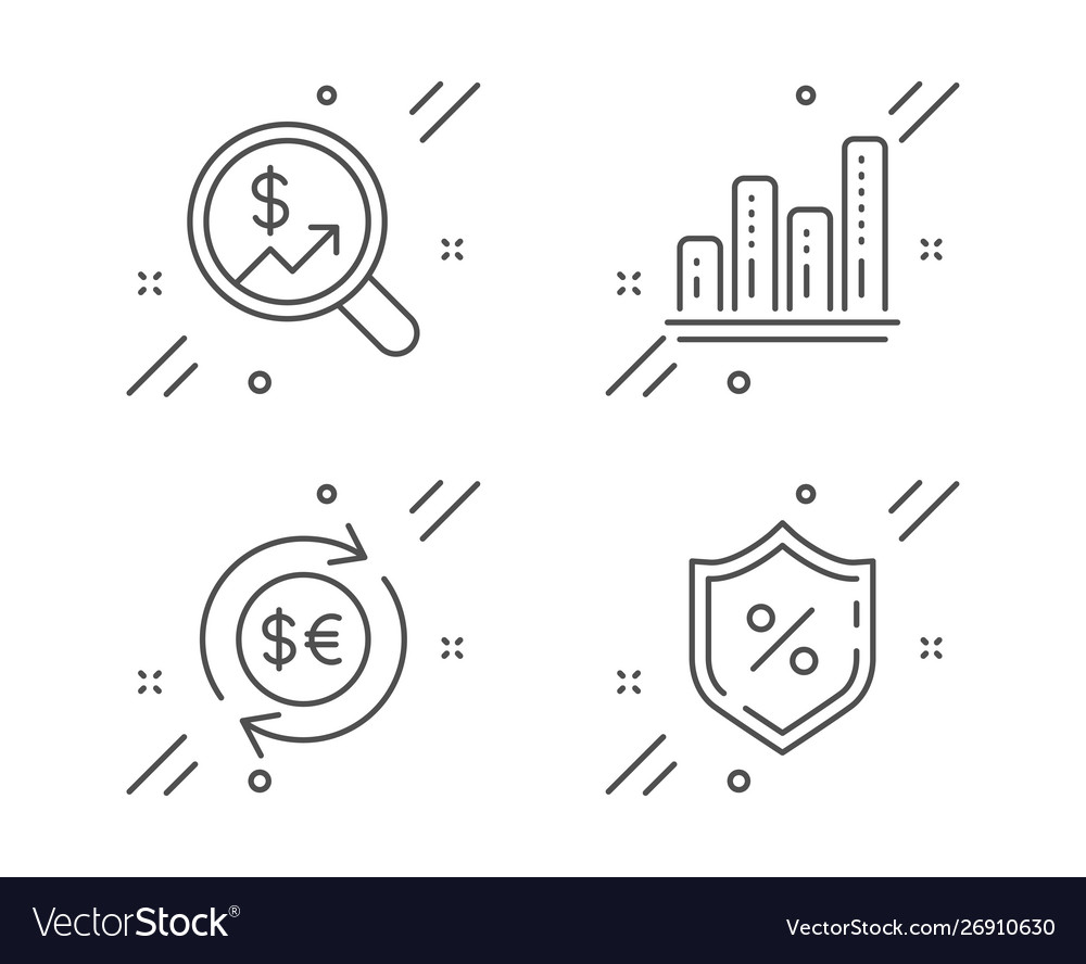 Money currency graph chart and currency audit Vector Image Money currency graph chart and currency audit Vector Image