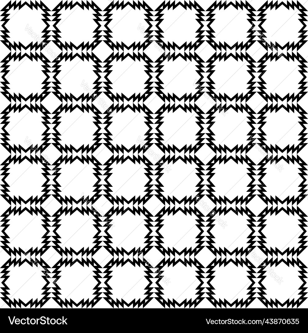 A seamless pattern of geometric shapes Royalty Free Vector