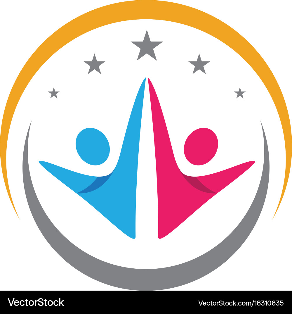 Community network and social icon design template Vector Image