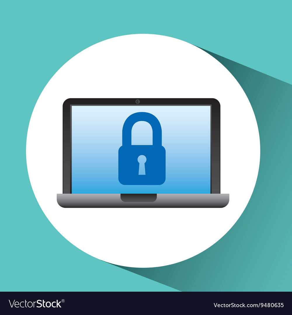 Security system design Royalty Free Vector Image