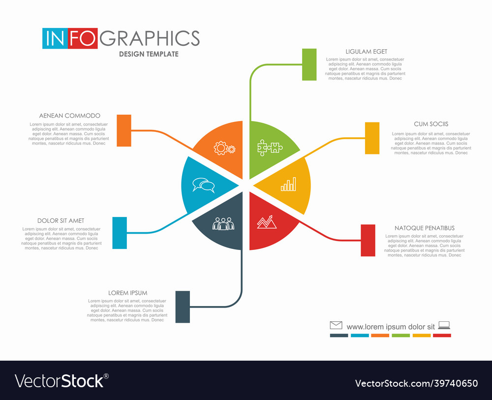 Infographic design template with place for your Vector Image