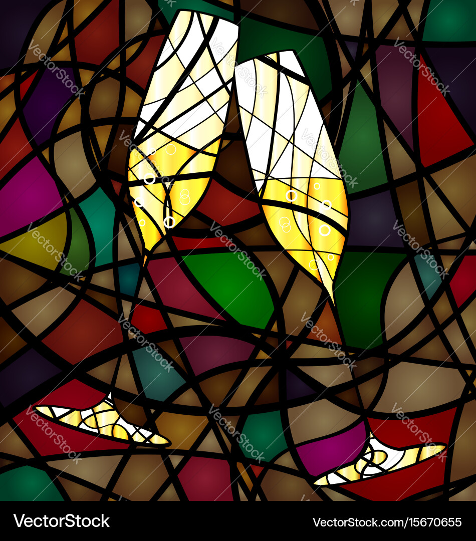 Abstract colored shell Royalty Free Vector Image