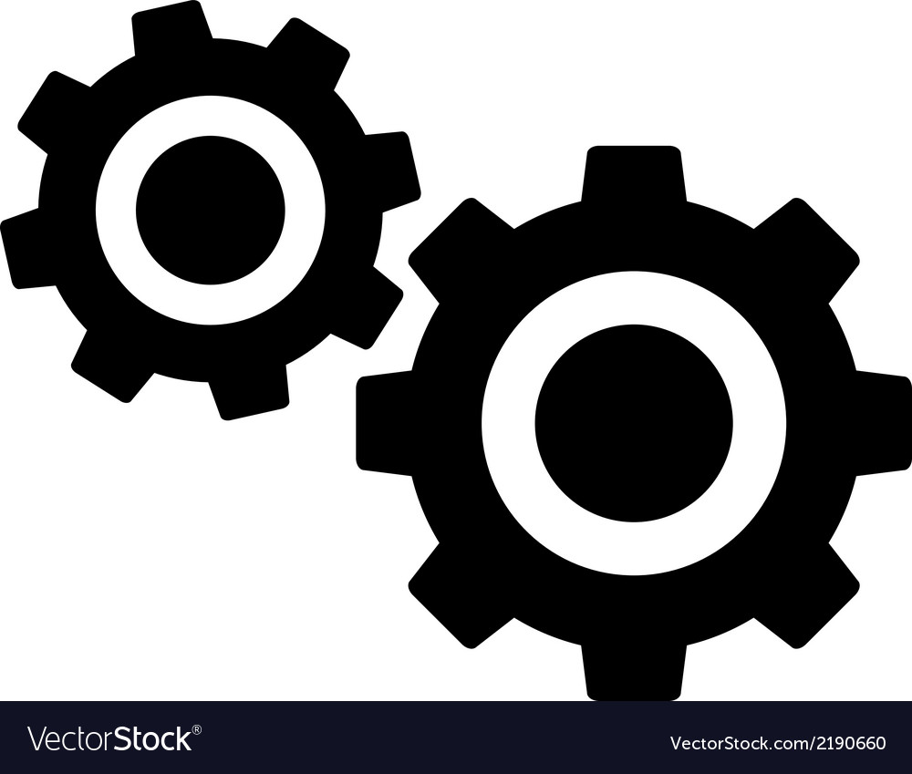 Settings Royalty Free Vector Image - VectorStock