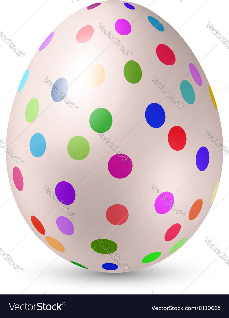 Easter egg Royalty Free Vector Image - VectorStock
