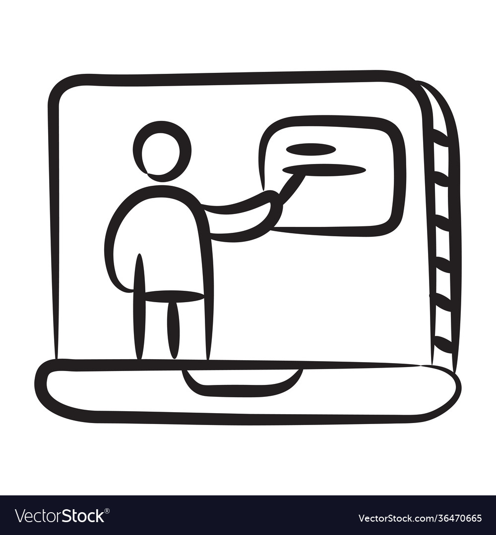 Video tutorial Royalty Free Vector Image - VectorStock