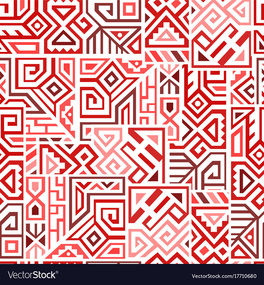 Creative seamless pattern Royalty Free Vector Image