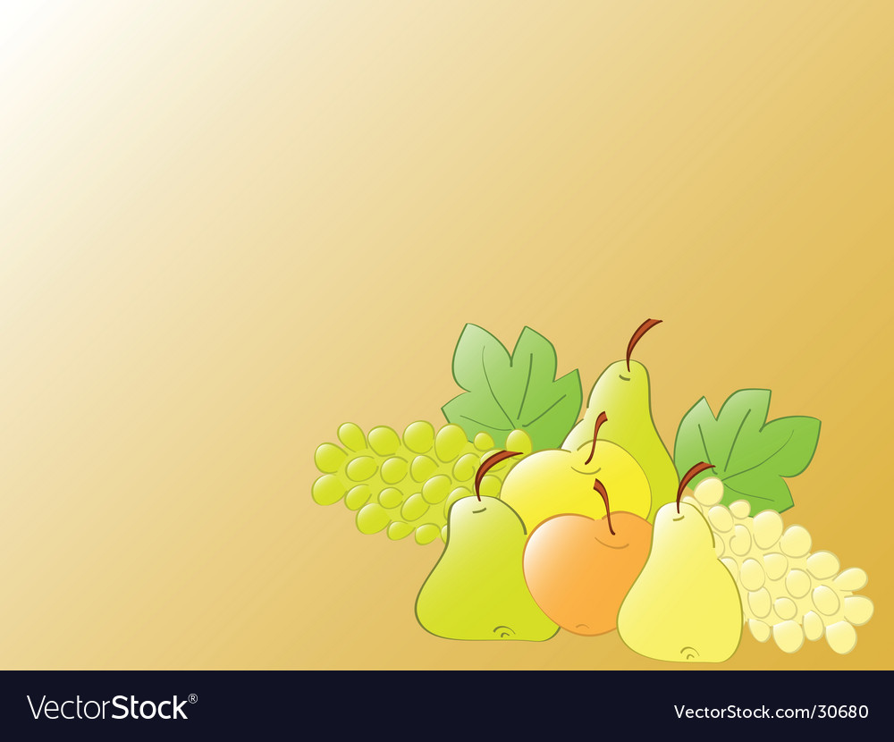 Fruits Royalty Free Vector Image - VectorStock