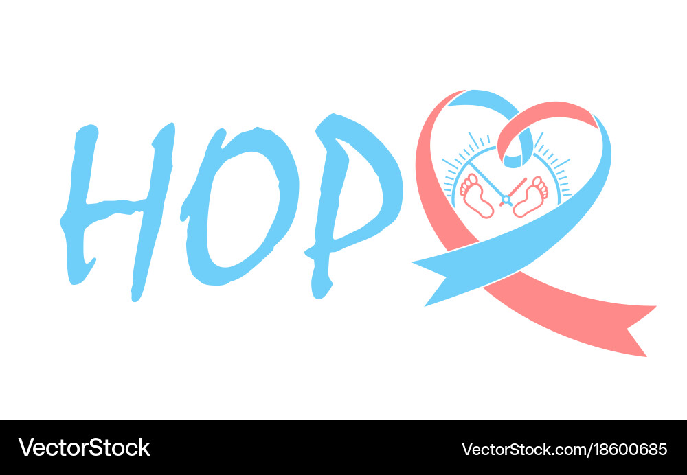 Concept of saving a newborn Royalty Free Vector Image