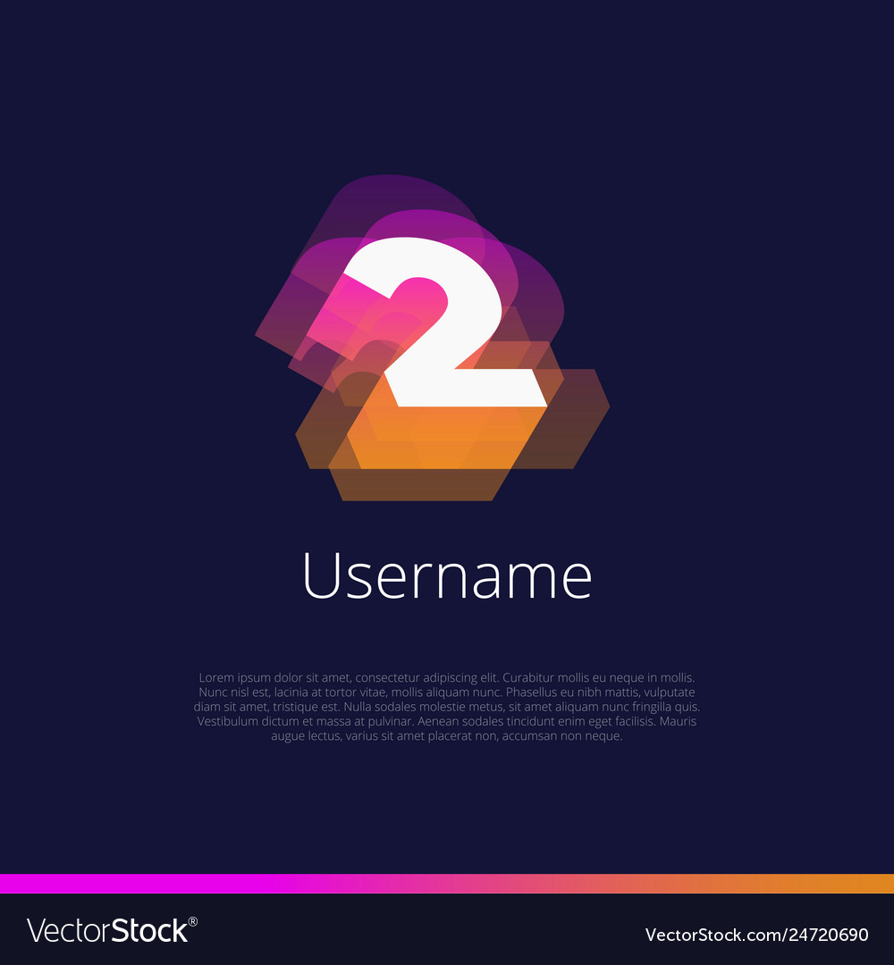 2-monogram-logo Royalty Free Vector Image - VectorStock