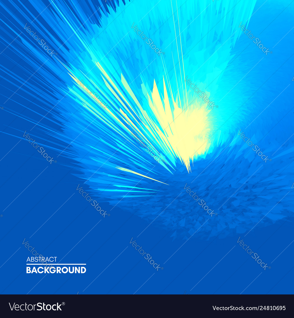 Background with exploding rays abstract Royalty Free Vector