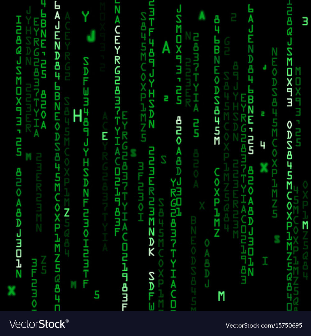 Technology binary background Royalty Free Vector Image