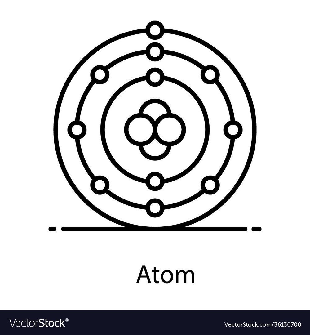 Atomic orbitals Royalty Free Vector Image - VectorStock