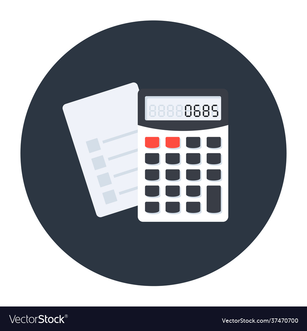 Budget Royalty Free Vector Image - VectorStock