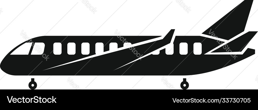 Aircraft repair icon simple style Royalty Free Vector Image