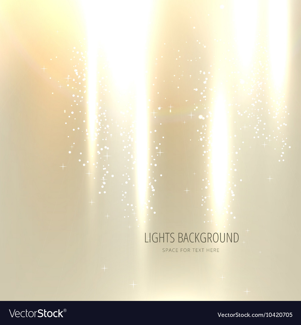 Lights glitter background Royalty Free Vector Image