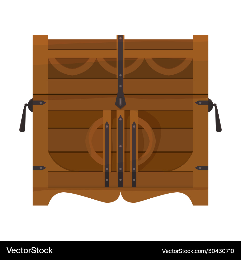 Chest iconcartoon icon isolated Royalty Free Vector Image