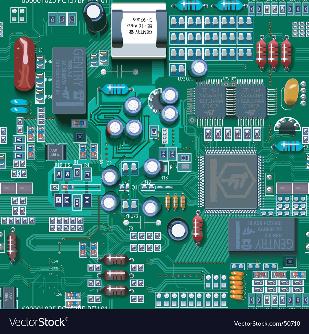 Circuit Royalty Free Vector Image - VectorStock