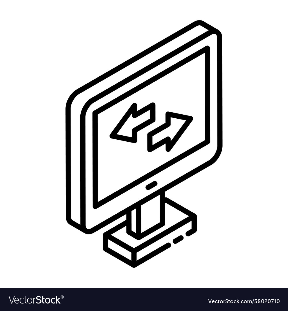 Data transferring Royalty Free Vector Image - VectorStock