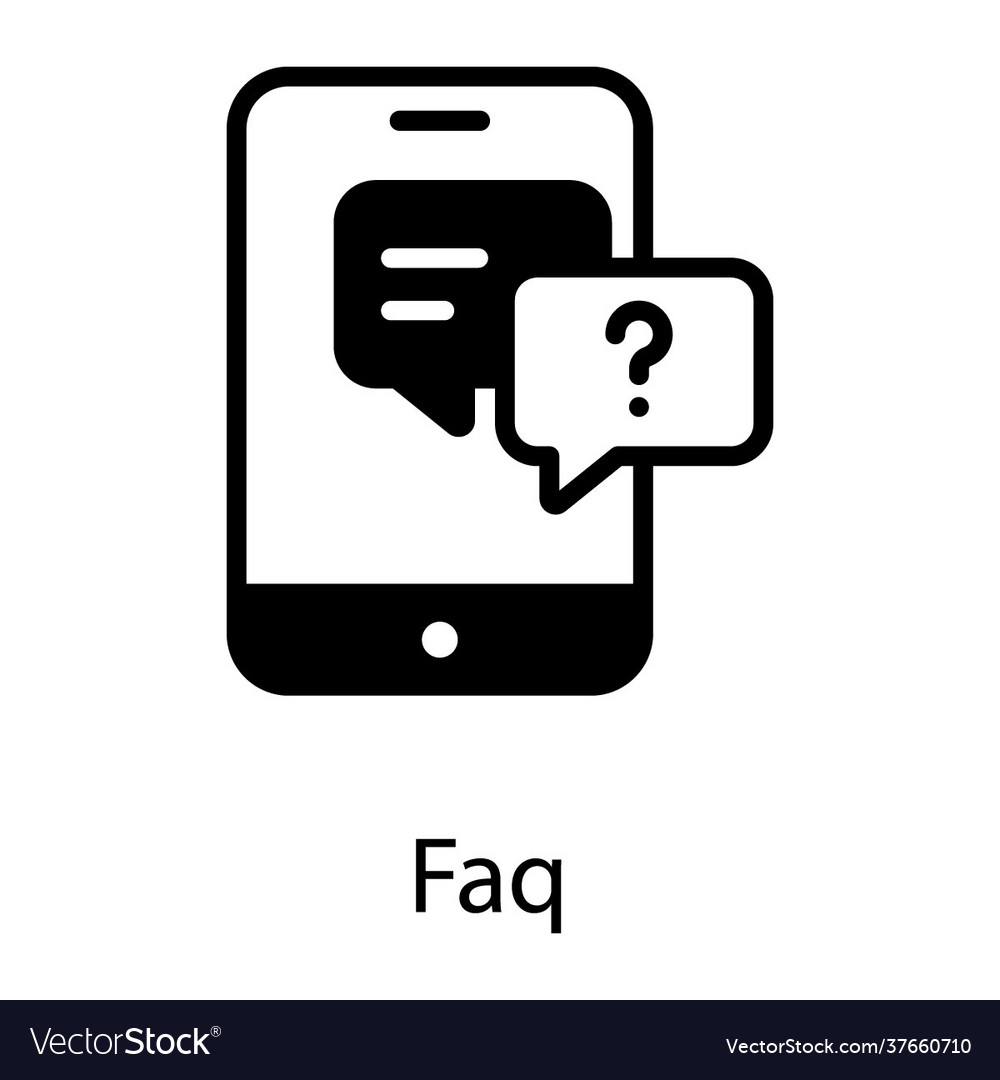 Faq Royalty Free Vector Image - VectorStock