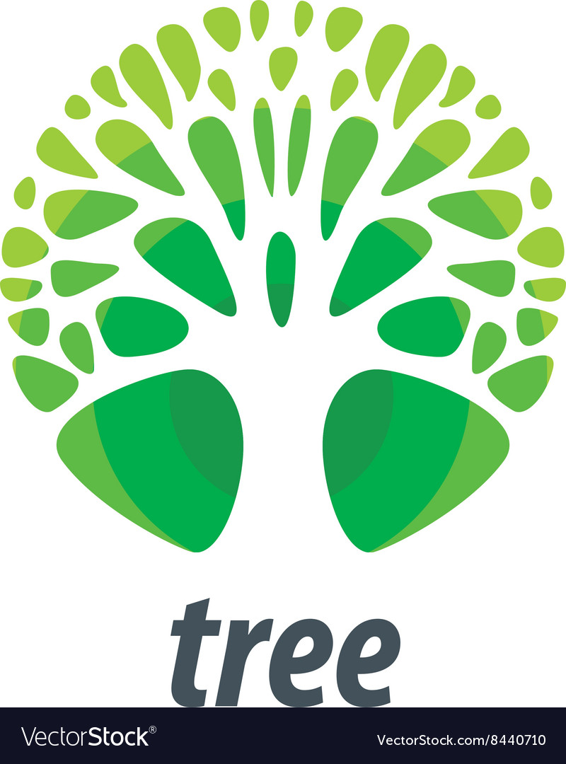 Logo tree Royalty Free Vector Image - VectorStock