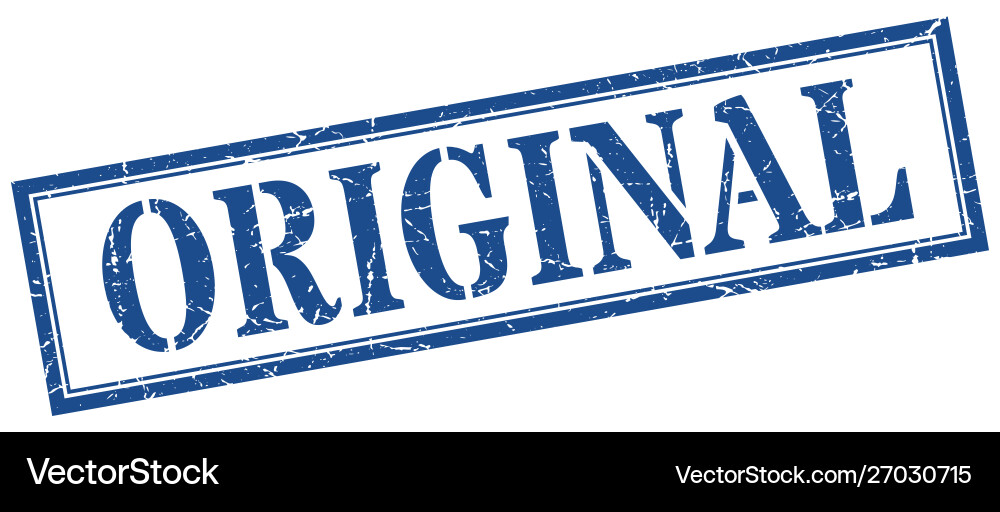 Original stamp square grunge sign Royalty Free Vector Image