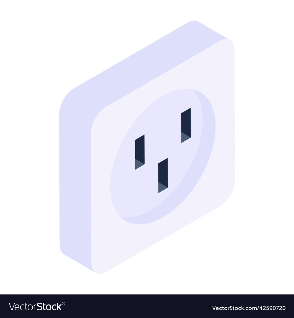 Socket Royalty Free Vector Image - VectorStock
