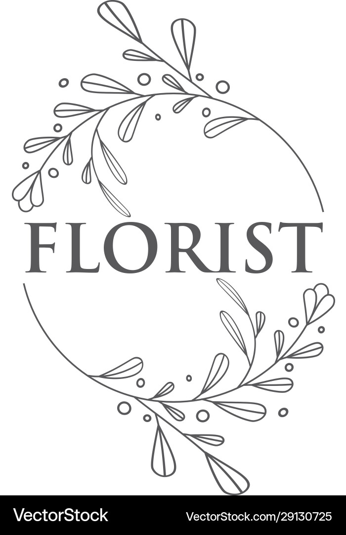Beauty florist icon design Royalty Free Vector Image