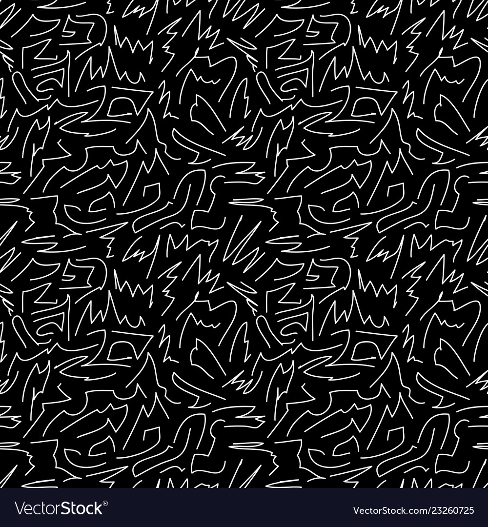 Seamless pattern doodle Royalty Free Vector Image