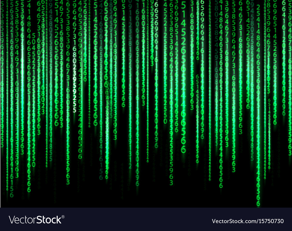 Technology binary background Royalty Free Vector Image