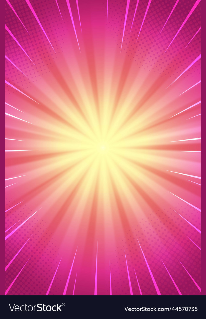 Gradient zoom effect background design Royalty Free Vector