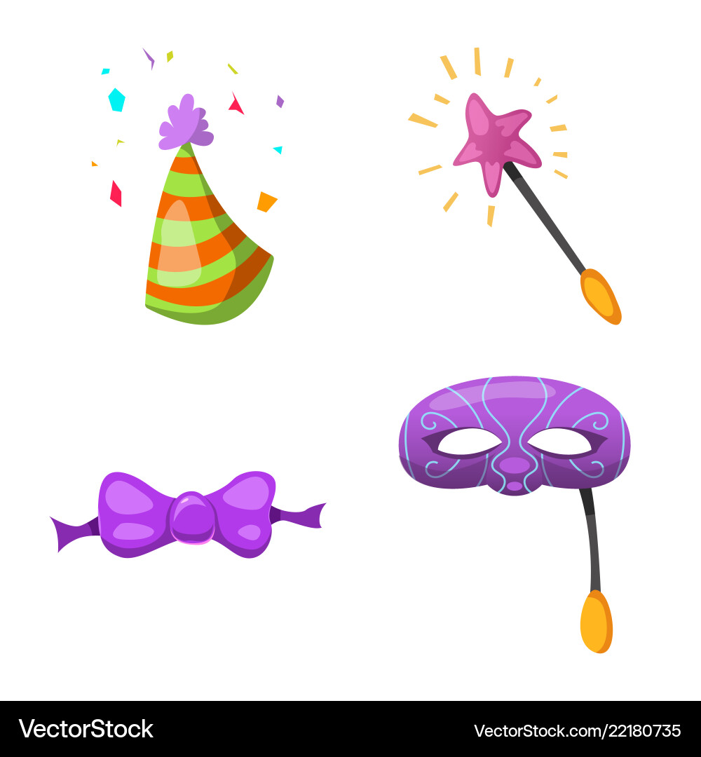 Party and birthday symbol Royalty Free Vector Image