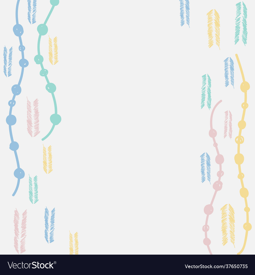 Pastel patterned background Royalty Free Vector Image