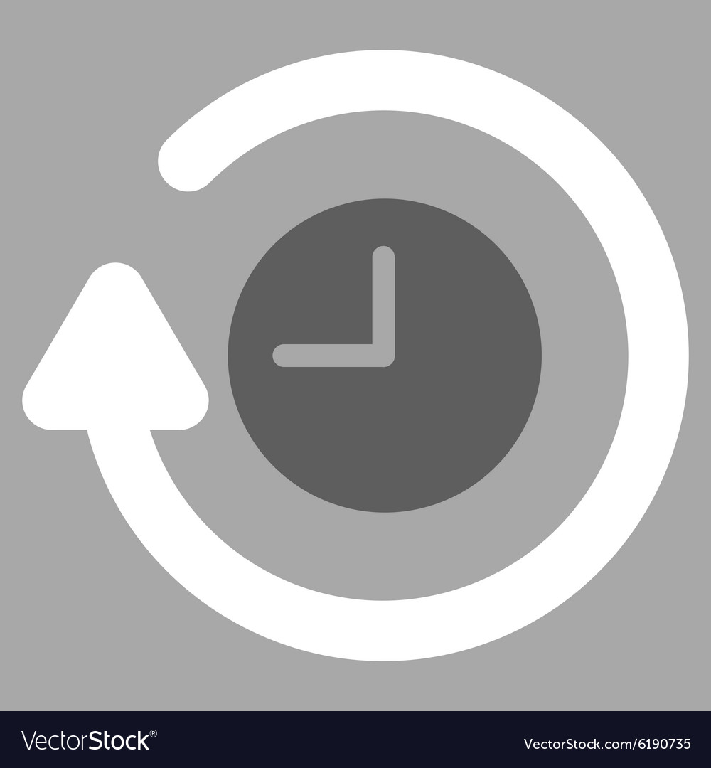 Repeat clock icon Royalty Free Vector Image - VectorStock