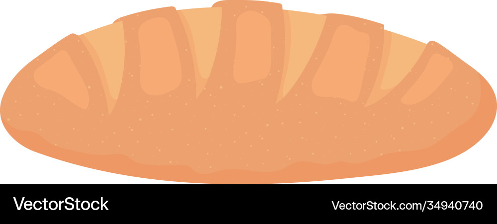Bakery bread fresh food icon isolated design Vector Image