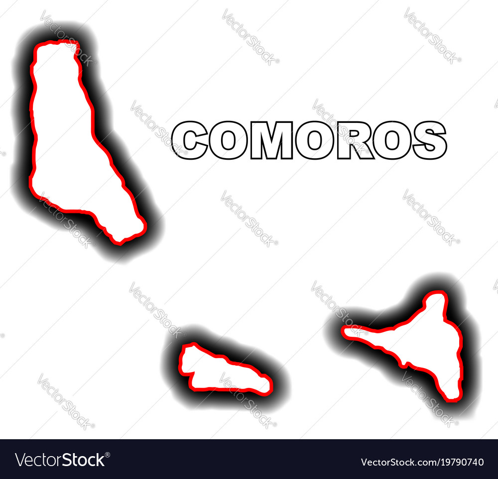 Comoros Royalty Free Vector Image - VectorStock