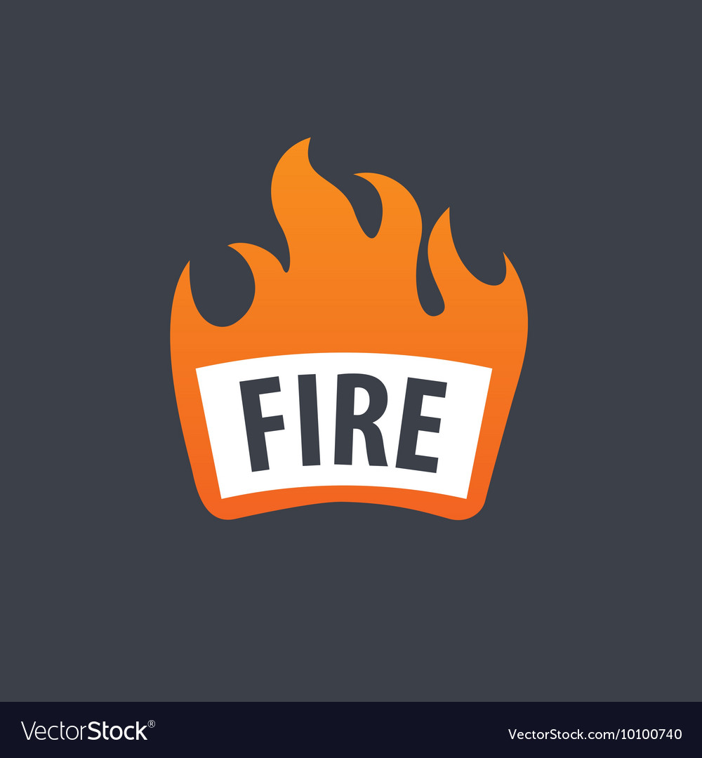 Fire logo Royalty Free Vector Image - VectorStock