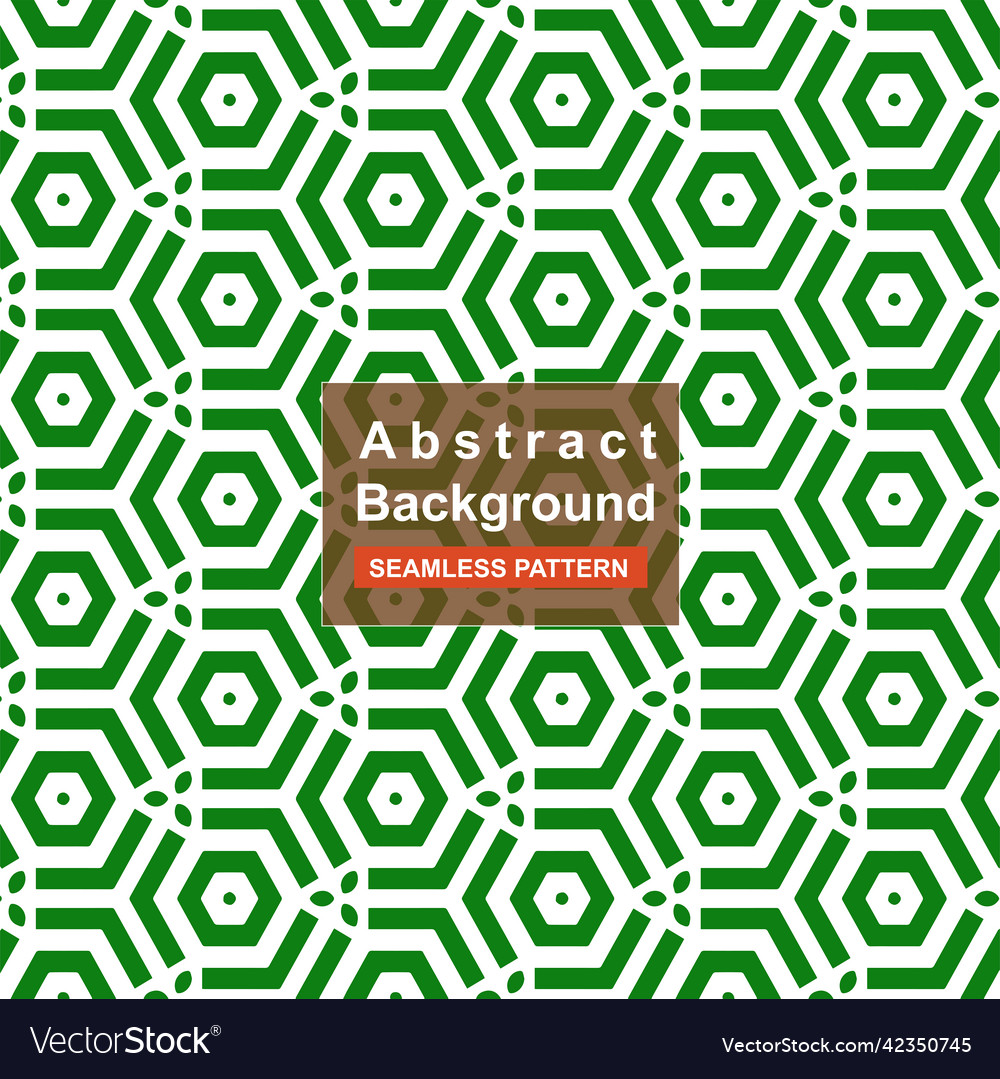 Abstract geometric seamless pattern background Vector Image